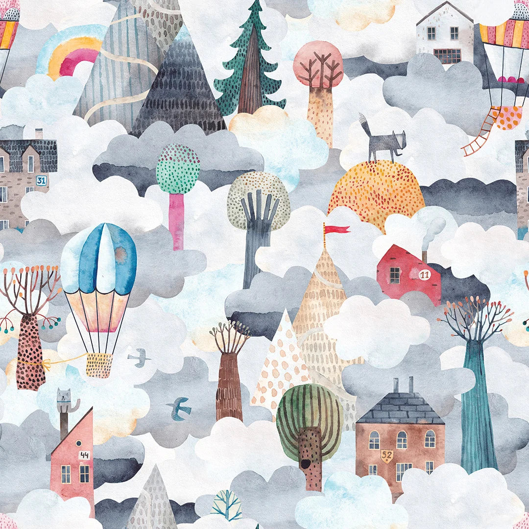 Sample of Another World Wallpaper in Multicoloured – I Love Wallpaper