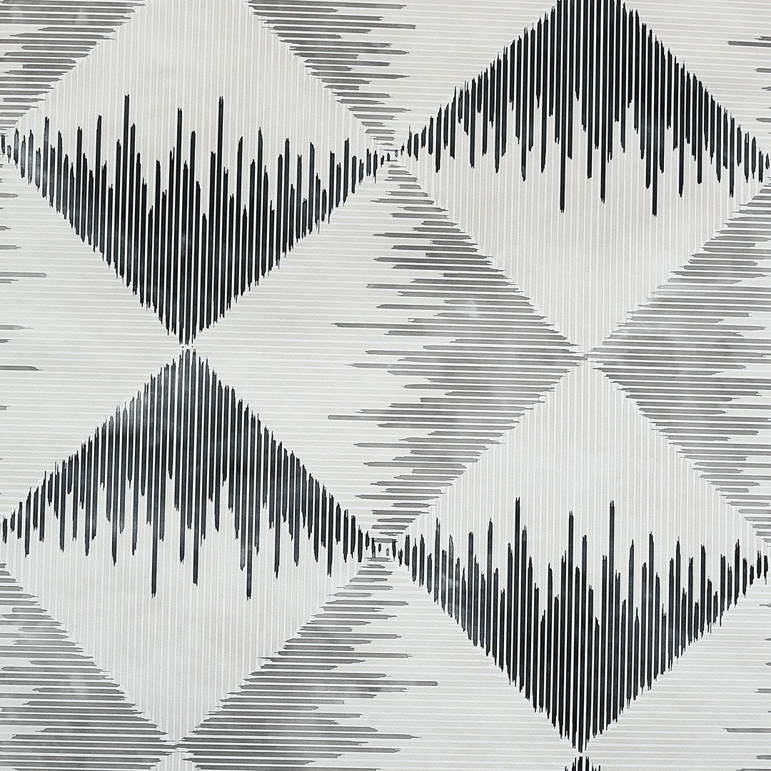 Sample of Aztec Geometric wallpaper in Mono – I Love Wallpaper