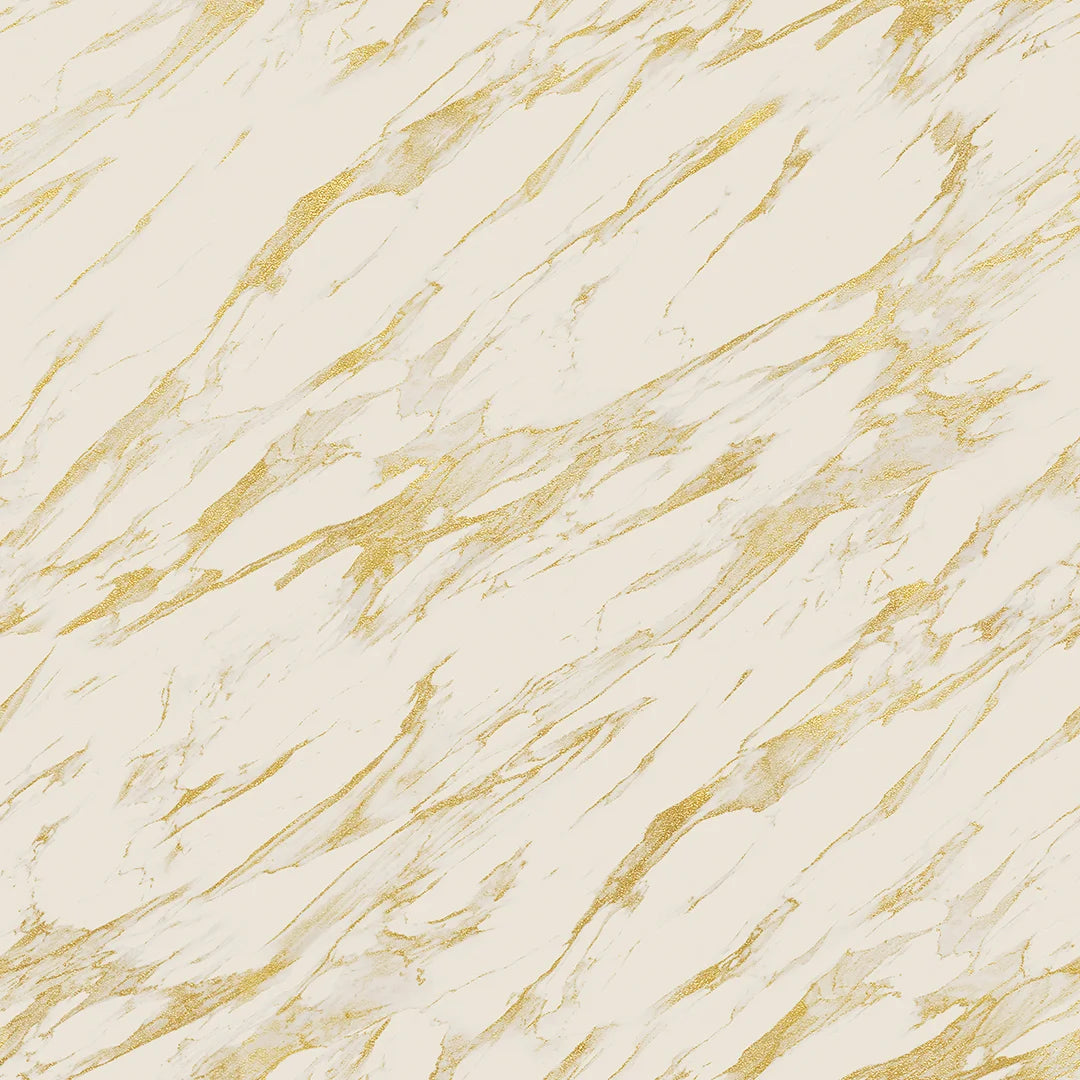 Modern Marble Wallpaper in Cream with Gold Effect – I Love Wallpaper