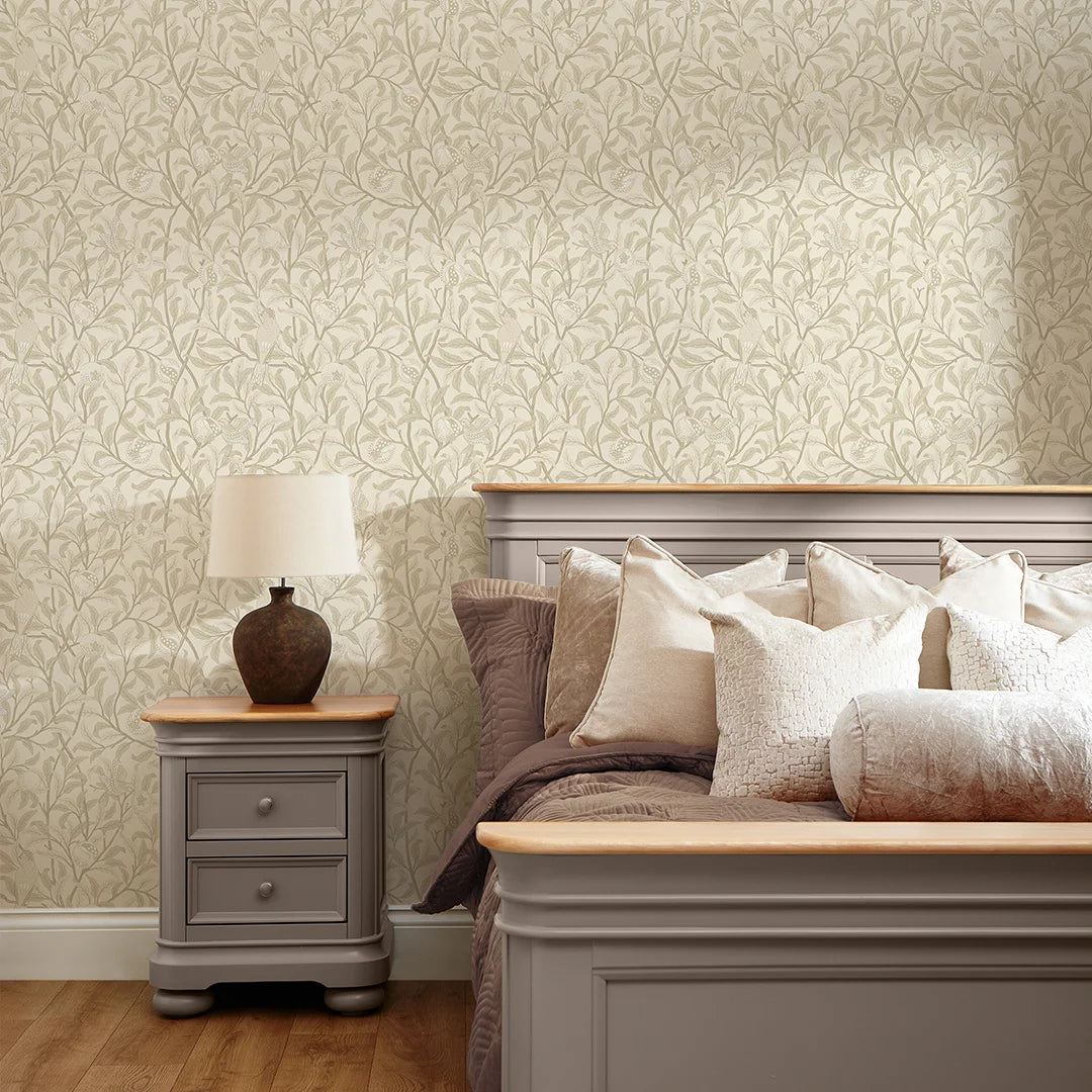 Beauty of Nature Wallpaper in Warm Neutrals – I Love Wallpaper