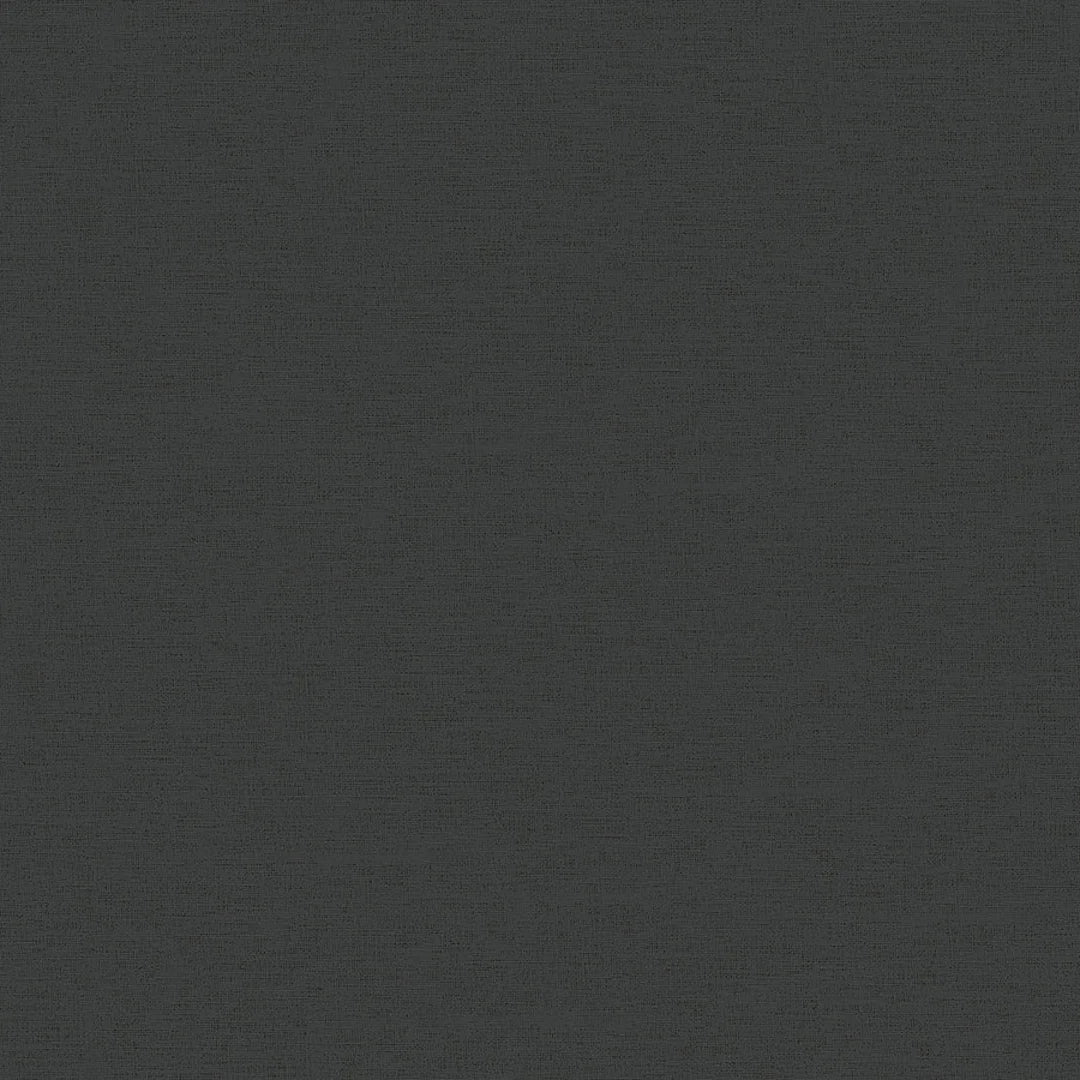 Sample of Textured Linen Effect Wallpaper in Charcoal – I Love Wallpaper
