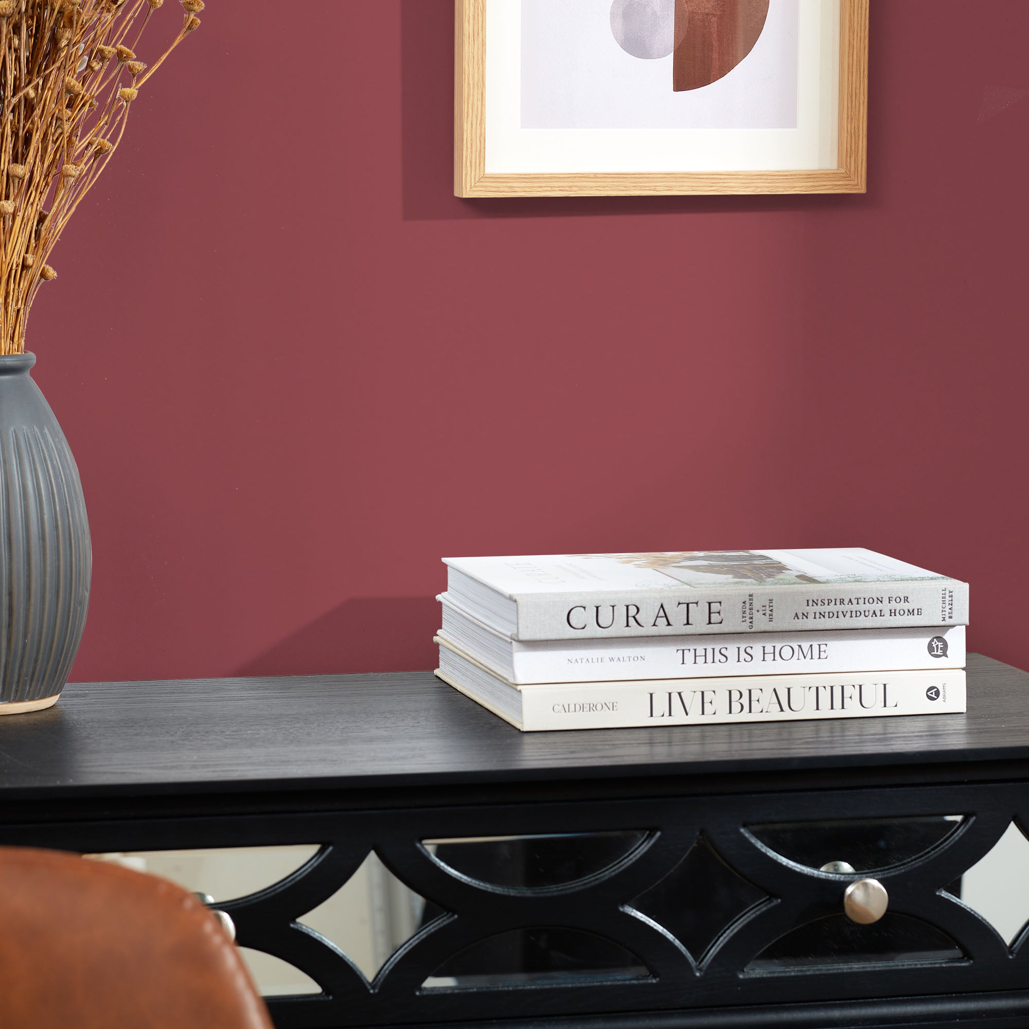 Dusky Berry Feature Wall Matt Emulsion Paint – I Love Wallpaper
