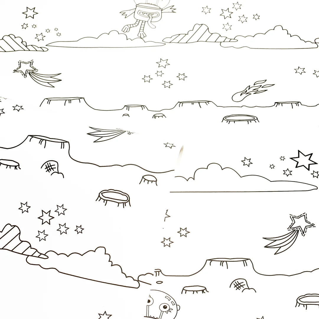 Wipe Clean Space Scene Wallpaper – I Love Wallpaper