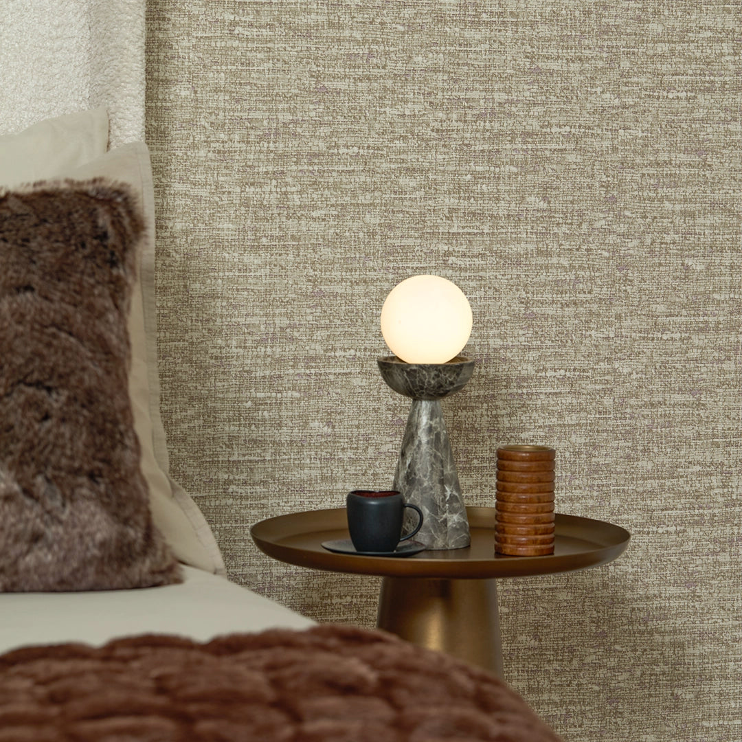 Loom Luxe Wallpaper in Warm Chocolate – I Love Wallpaper