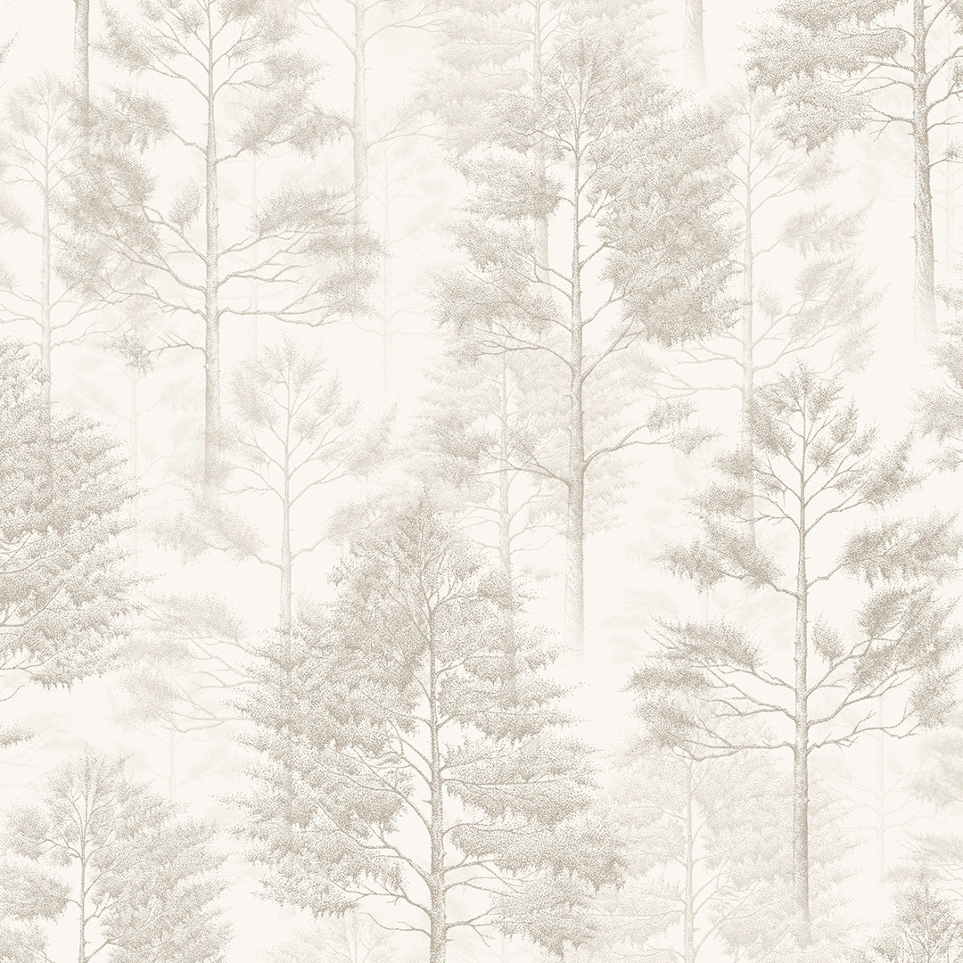 Woodland Whisper Wallpaper in Cream – I Love Wallpaper